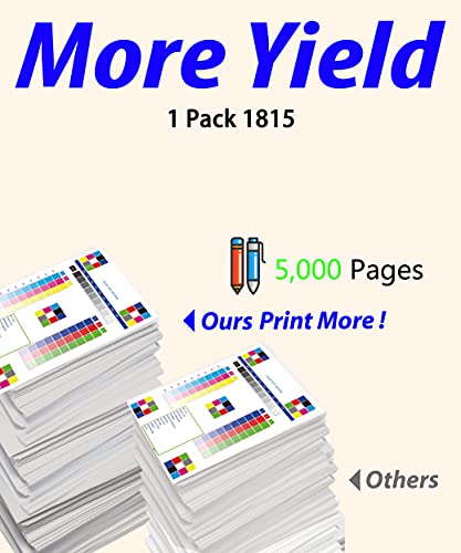 1-Pack ColorPrint Compatible Toner Cartridge High Yield Replacement for Dell 1815DN 1815 Multifunction 310-7943 NF485 PF658 RF223 PF656 310-7945 ug297 Laser Printer (Black, 5,000 Pages)