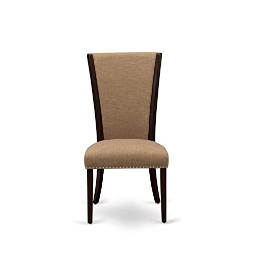 East West Furniture VEP3T47 Dining Chairs, Regular
