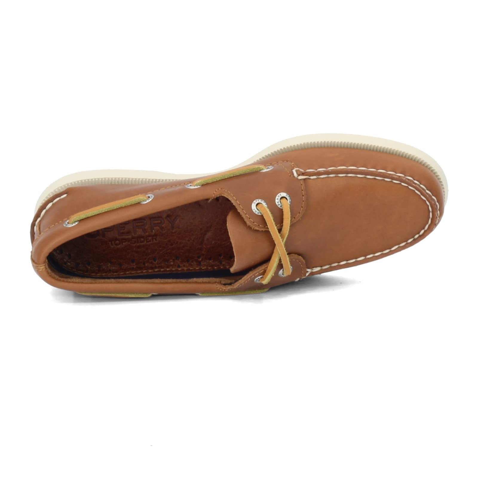 Sperry Men's Authentic Original 2-Eye Boat Shoe, TAN, 9 M US