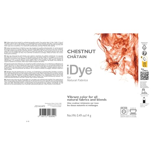 Jacquard EGQ373PR iDye Fabric Dye 14 Grams-Chestnut