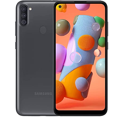 Samsung Galaxy A11 SM-A115A 32GB Single-Sim Android Smartphone (Black, T-Mobile) (Renewed)