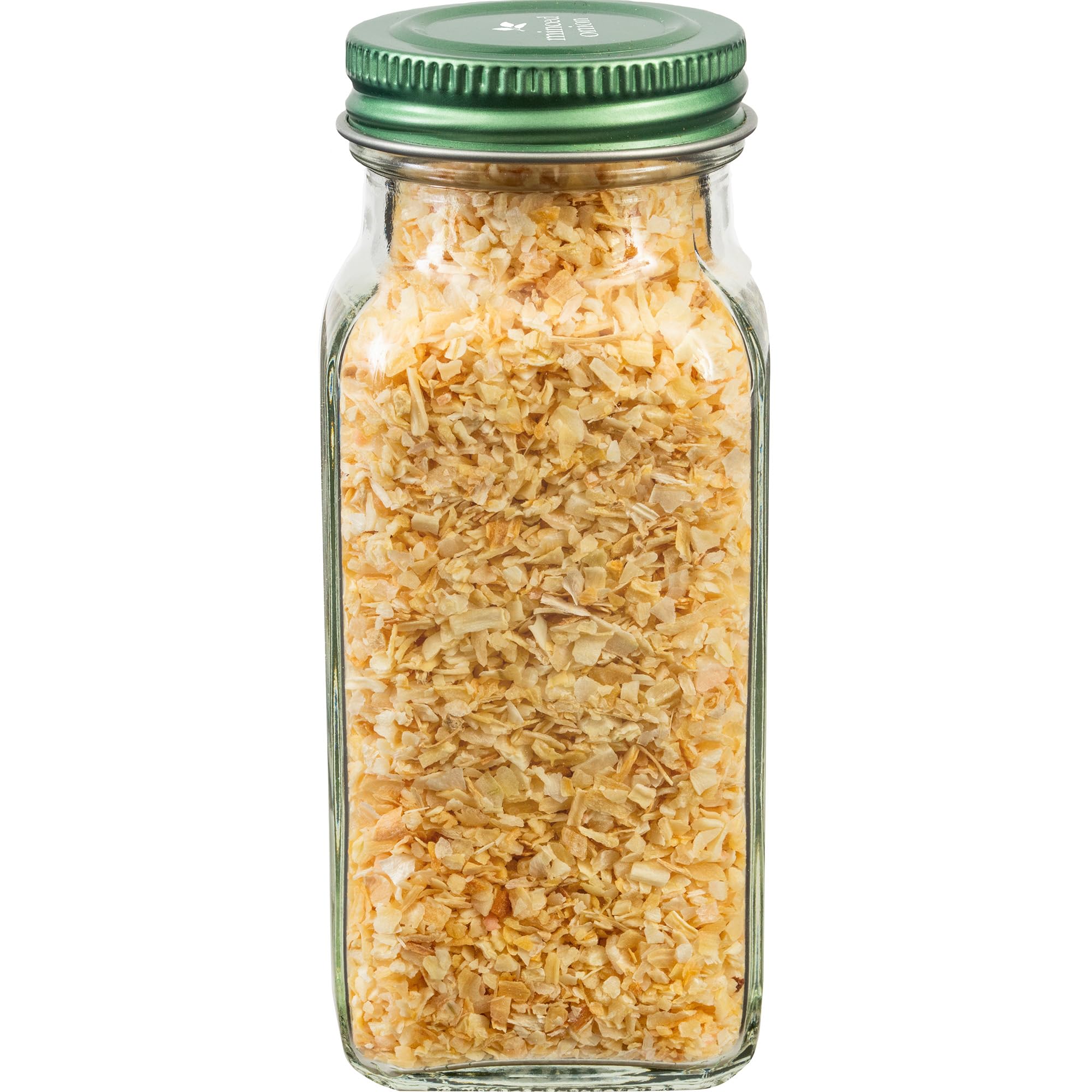 Simply Organic Certified Organic Minced White Onion, 2.21-Ounce Jar, Warm, Sweet, Salty Flavor For Stews & Soups, Kosher
