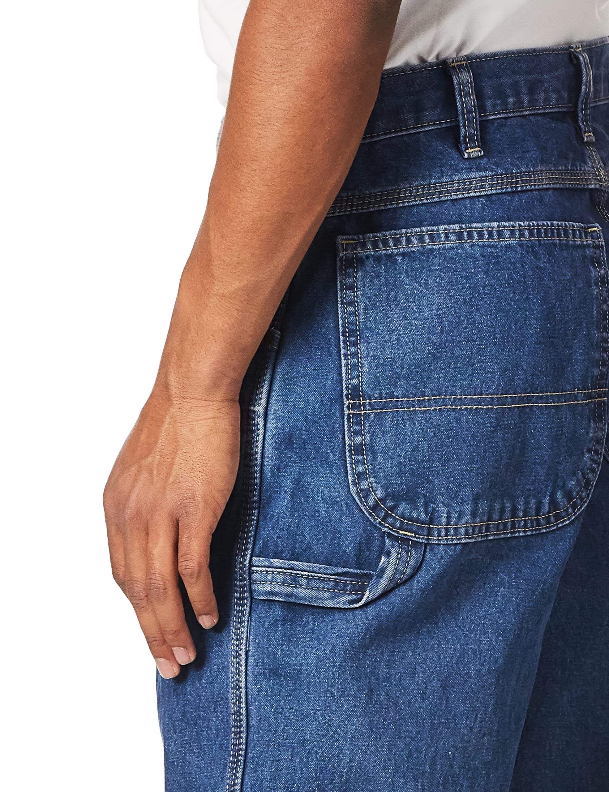 Dickies mens Relaxed Straight-fit Carpenter Jeans, Indigo Blue, 30W x 30L US