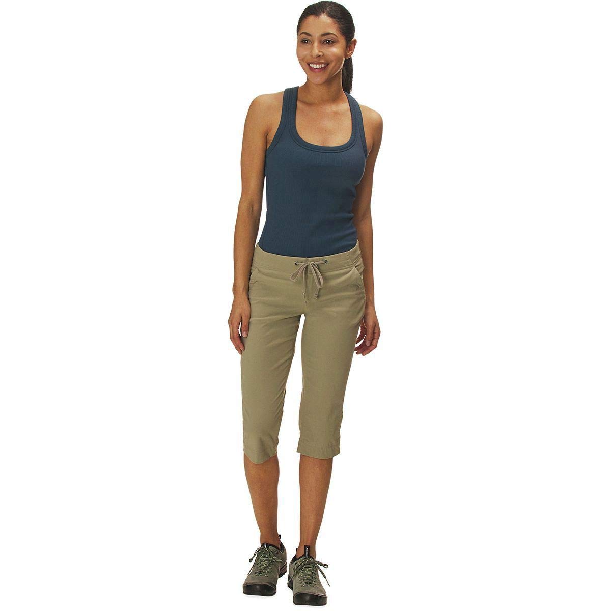 Columbia Women's Anytime Outdoor Capri, Tusk, 10 x 18