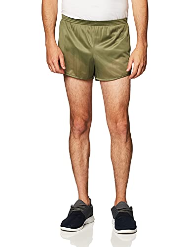 Soffe Men's Ranger Panty Running Short,Od Green,X-Large