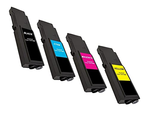 Pegasus Remanufactured Replacement for VersaLink C400 C405 4 Color Metered Toner Set 106R03536 106R03537 106R03538 106R03539 106R3536 106R3537 106R3538 106R3539 (Metered)