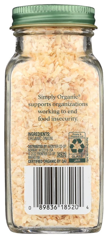 Simply Organic, Minced Onion, 2.21 oz (63 g)