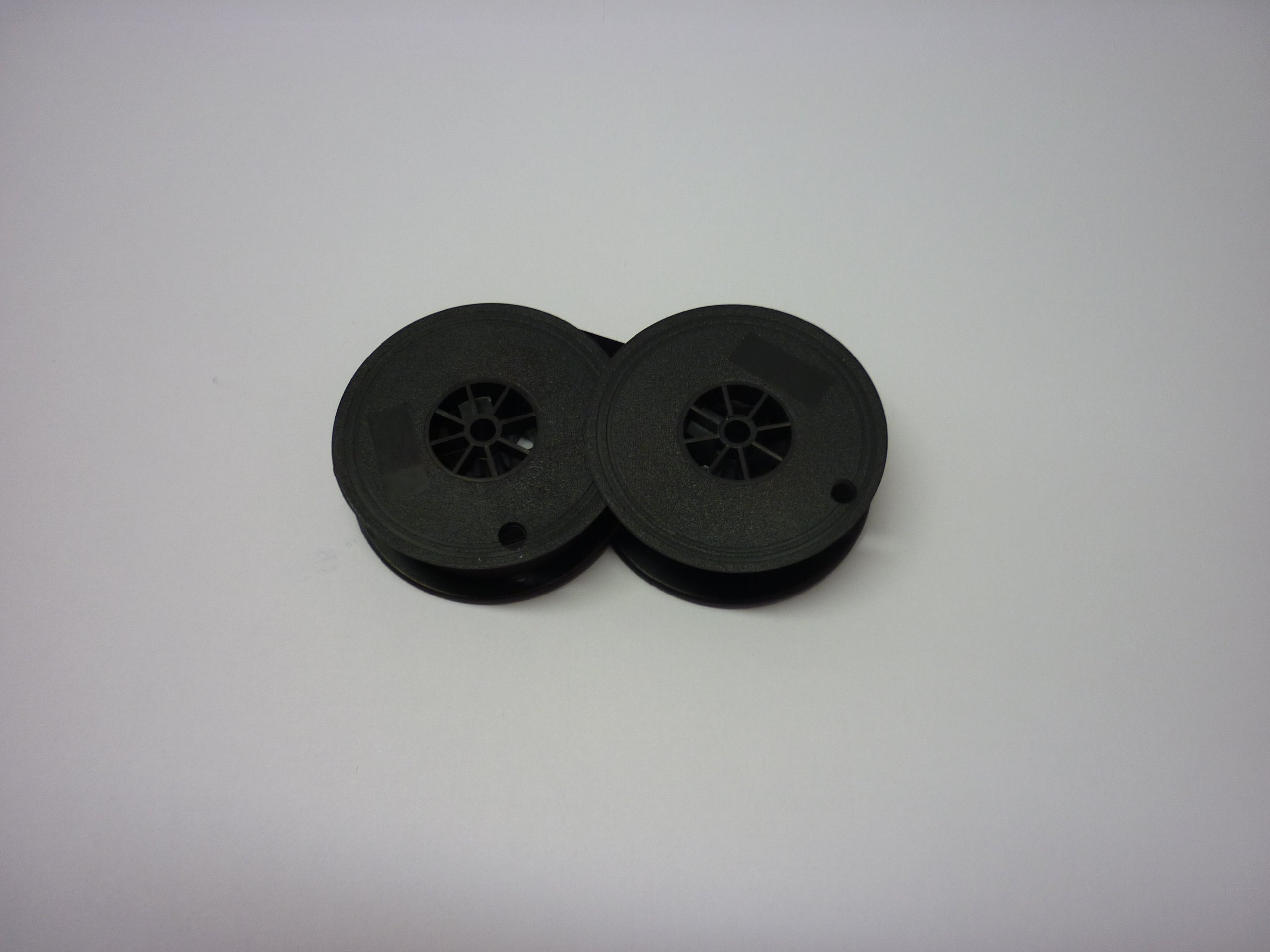 Package of Two Remington 333, 600, 611, 612, 666, 700, 711 and 713 Typewriter Ribbon, Compatible, Black, Twin Spool
