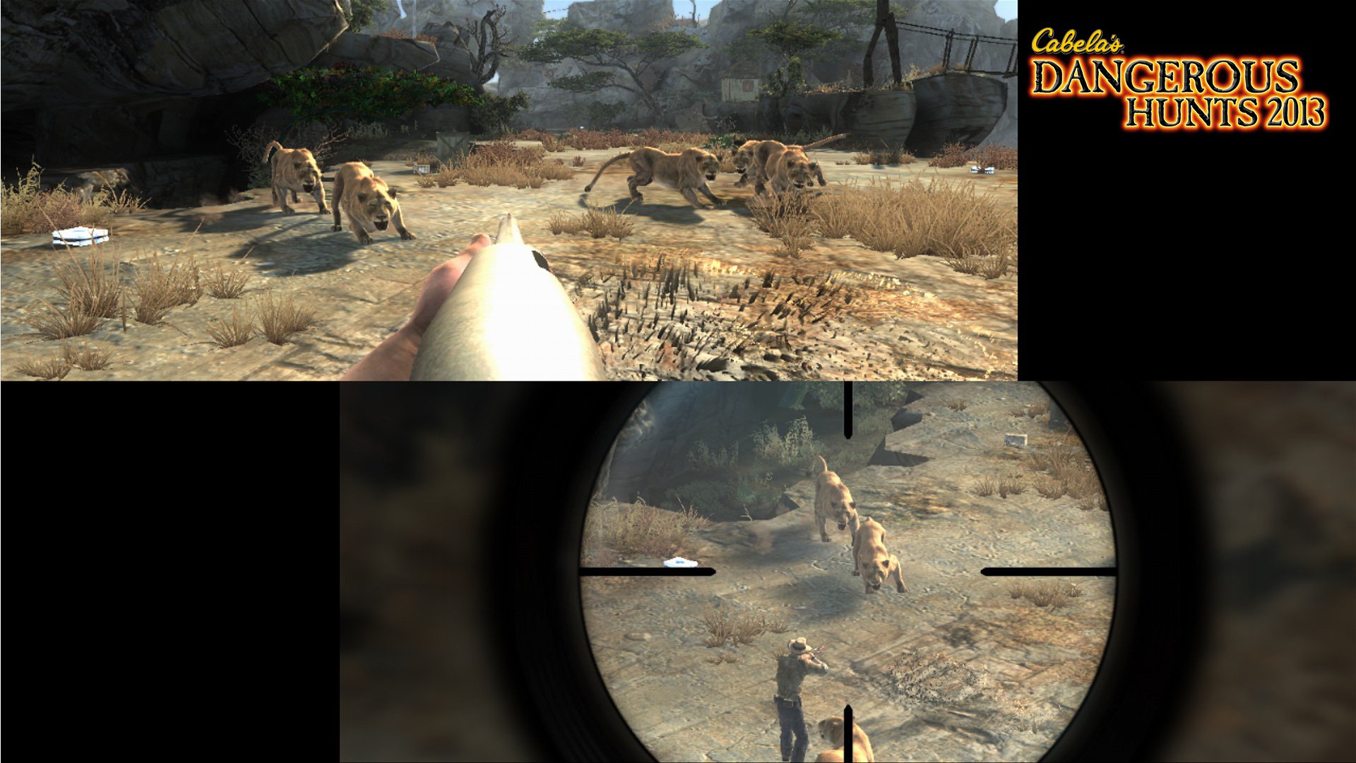 Cabela's Dangerous Hunts 2013 with Gun - Xbox 360