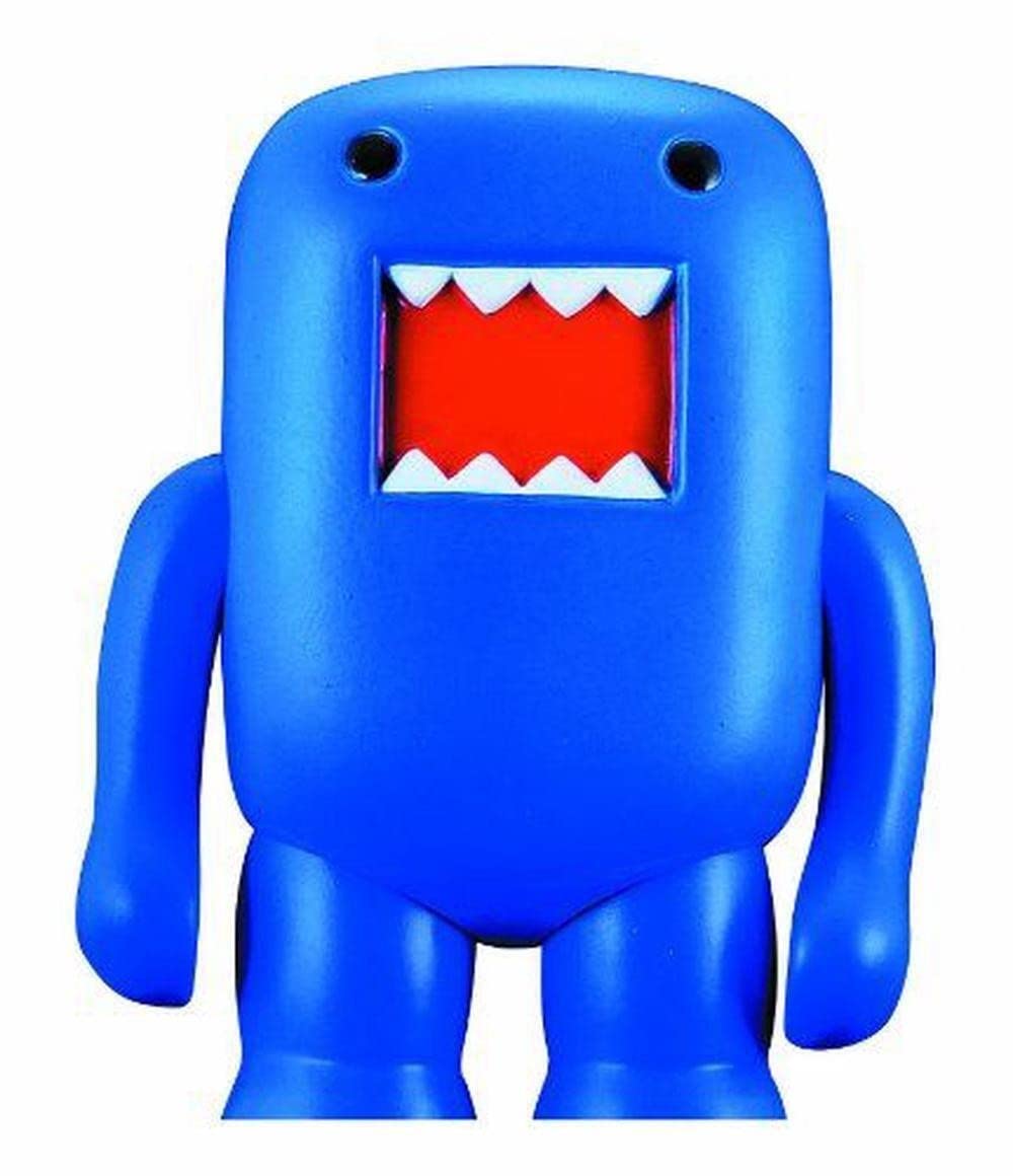 4" Domo Vinyl Figure: Black Light Blue