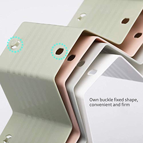HPYYKE Honeycomb Organizer,Adjustable Drawer Organizers,18 Slot Compartment Honeycomb Separator for Underwear Belt-Scarf Socks Ties Organizer(8pcs)