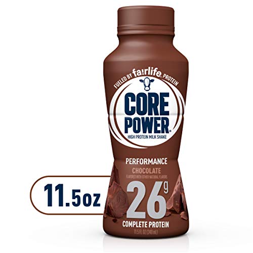 Core Power Fairlife 26g Protein Milk Shakes, Ready To Drink for Workout Recovery, Chocolate, 11.5 Fl Oz (Pack of 12)