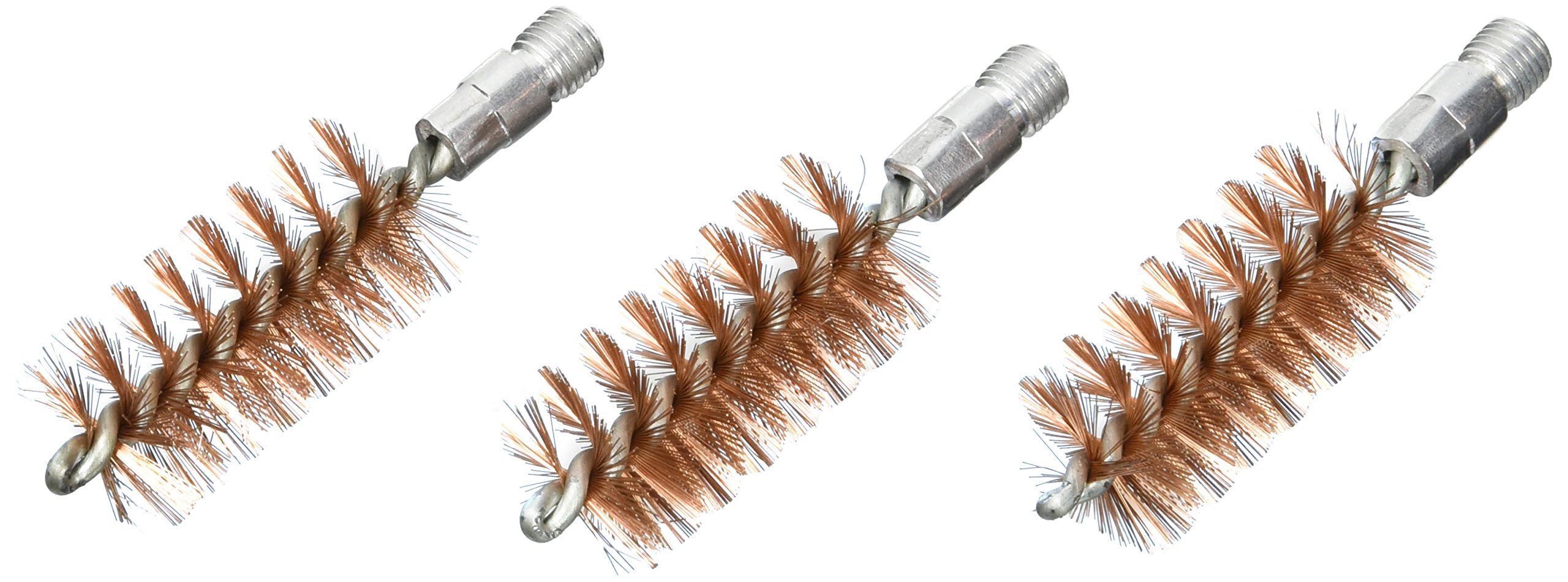 Tipton Shotgun Bronze Bore Brush 10 Gauge 3-Pack with Premium Bristles, Wire Core for Shotgun Cleaning and Maintenance