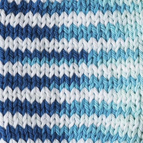 Lily Sugar 'N Cream The Original Ombre Yarn, 2oz, Gauge 4 Medium, 100% Cotton, Hippi - Machine Wash & Dry