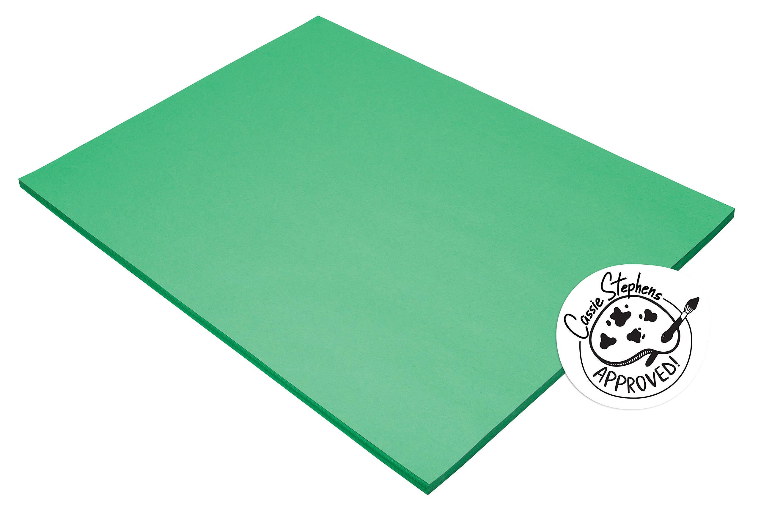 Tru-Ray Construction Paper, Festive Green,18"x24"