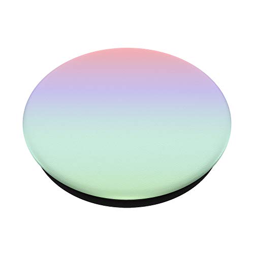 Simple Solid Color Chic Aqua Mint Green Ombre Design PopSockets Swappable PopGrip