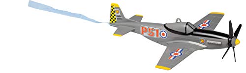 Daron Sky Fighter Flying Toy on a String , Grey