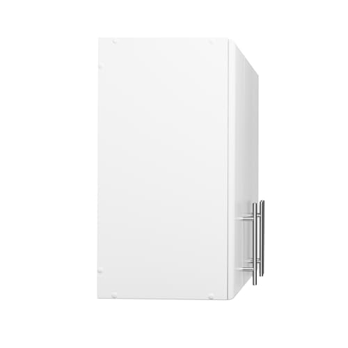 Prepac Elite 3-Door Wall Cabinet/Pantry Storage Cabinet | White, 54W x 24H x 12D | Versatile Garage Wall Cabinet by Prepac