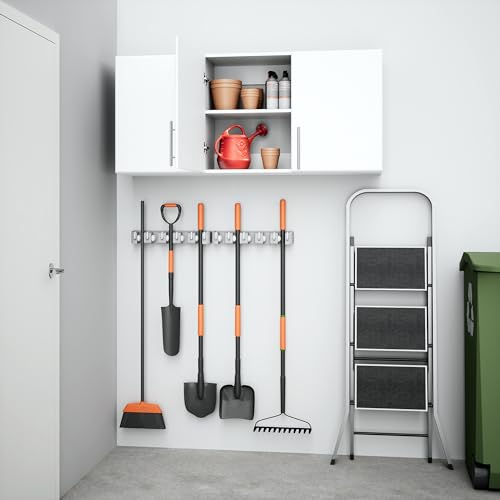 Prepac Elite 3-Door Wall Cabinet/Pantry Storage Cabinet | White, 54W x 24H x 12D | Versatile Garage Wall Cabinet by Prepac