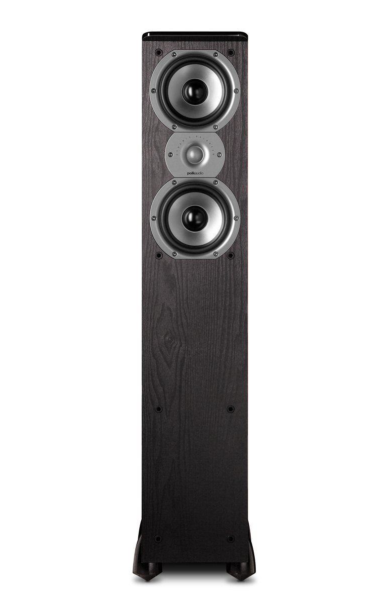 Polk Audio AM5205-B|4 Audio TSi300 Floorstanding Speaker (Single, Black)