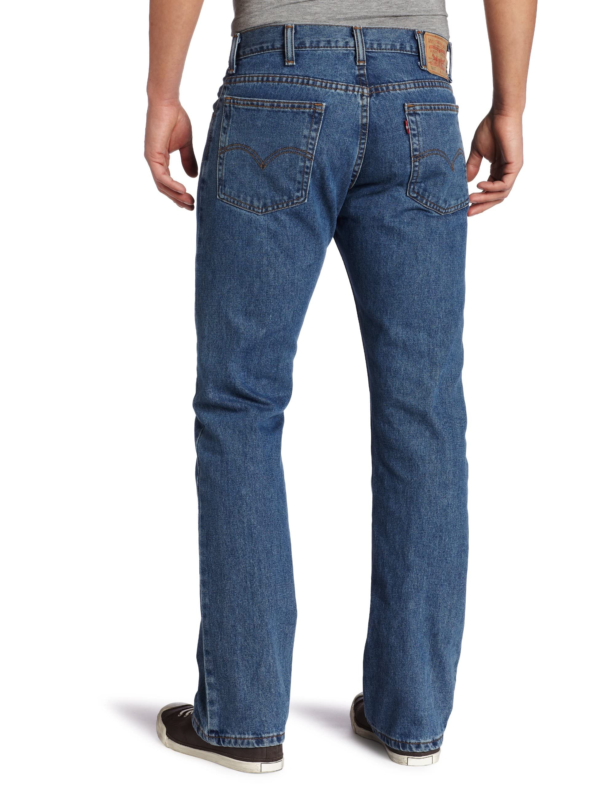 Levi's Men's 517 Boot Cut Jeans, Medium Stonewash, 34W x 34L