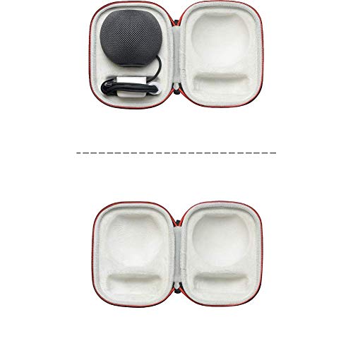 Travel Case for Apple HomePod Mini,Apple HomePod Mini Smart Audio EVA Hard Portable Storage Box,Suitcase Dustproof and Shockproof Apple HomePod Mini Carry Case