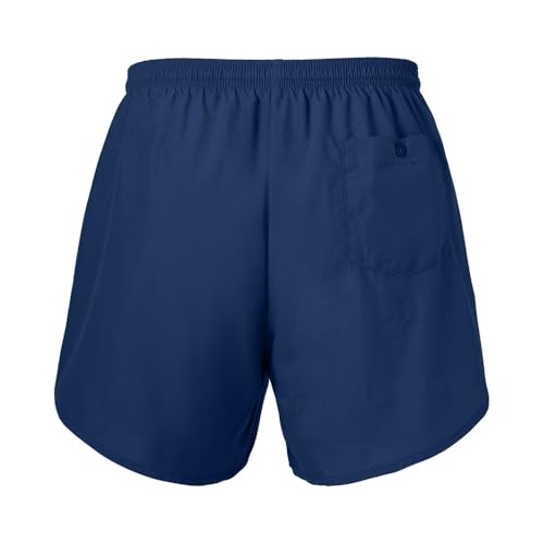 Soffe Men's Dri Running Shorts, Navy, Medium