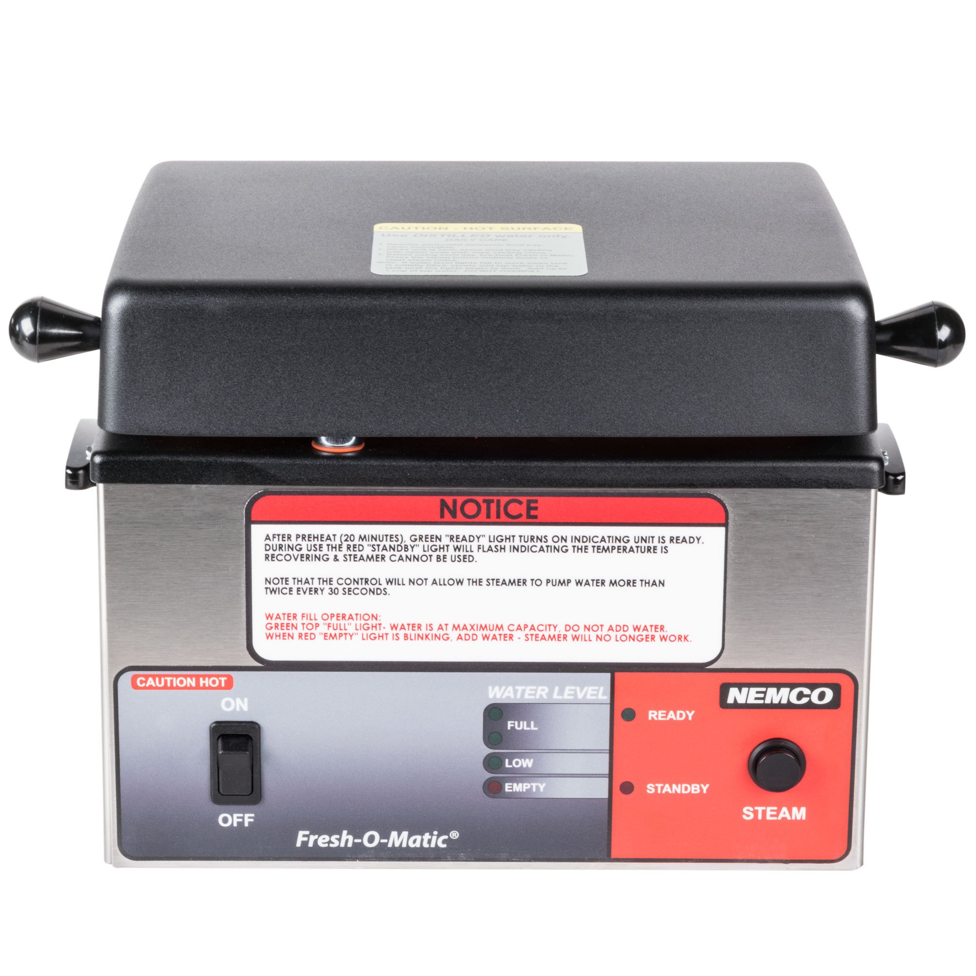 Nemco 6625B Fresh-O-Matic Countertop Rethermalizer and Tortilla/Portion Steamer - 120V