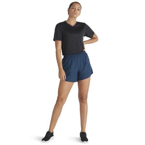 Soffe Men's Dri Running Shorts, Navy, Medium
