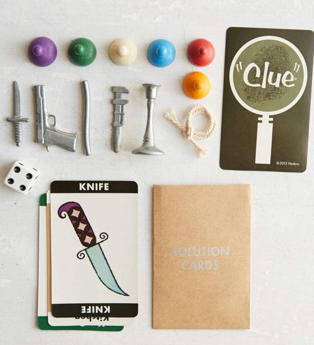WS Game Company Clue Nostalgia Edition Board Game in Collectible Tin