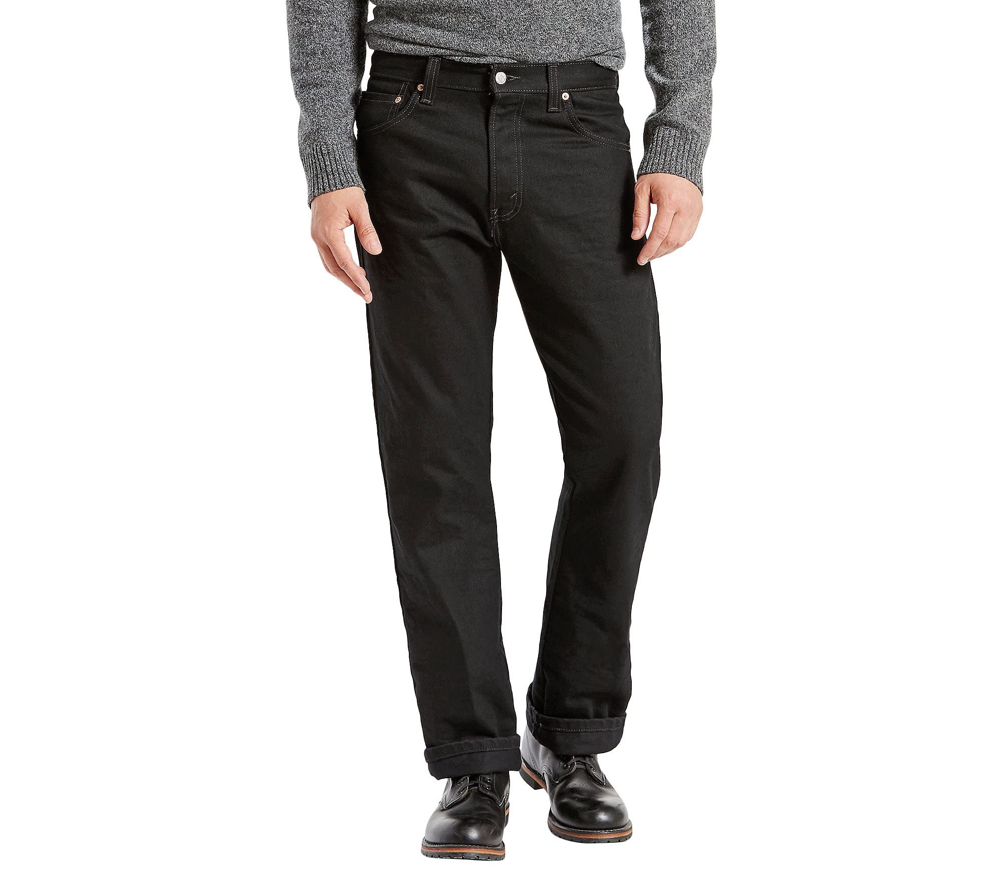 Levi's Men's 517 Boot Cut Jeans, Black, 40W x 34L