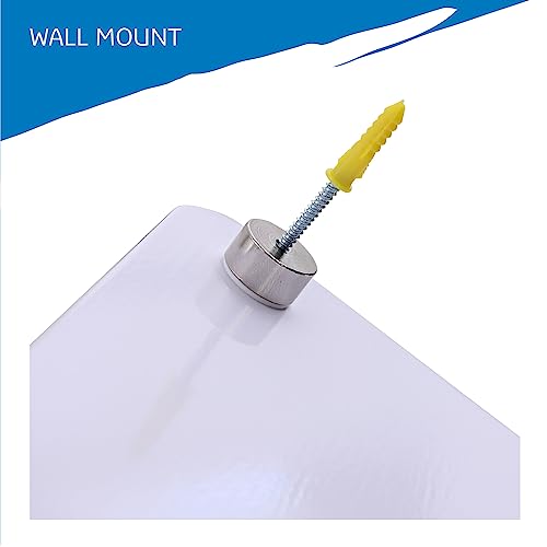 Iceberg Clarity Glass Personal Dry Erase Board, Office Supplies, with Ultra-White Back and Aluminum Frame, 9" x 12"