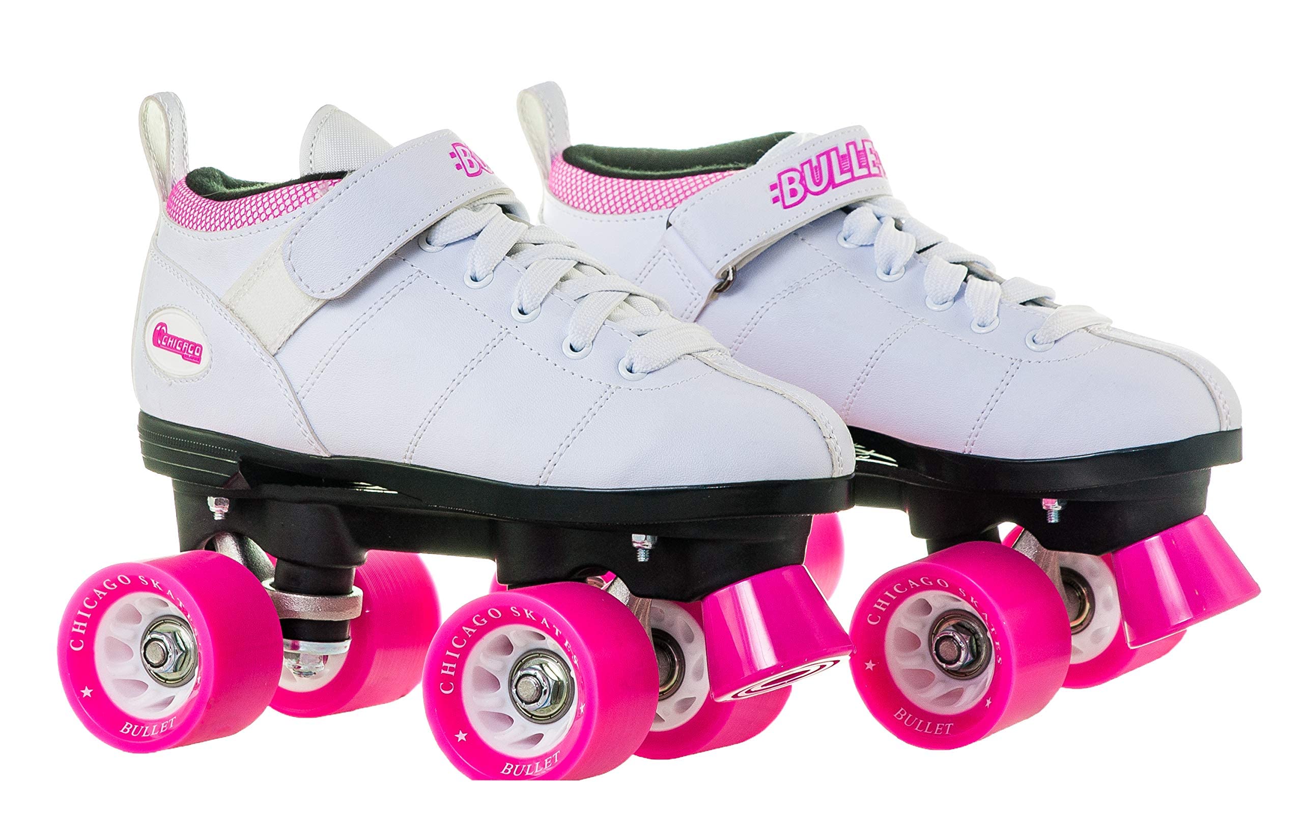 Chicago Skates Bullet Ladies Speed Skate –White Size 4 (B-100W-04)