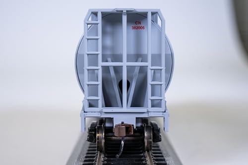 Bachmann Trains - Canadian 4 Bay Cylindrical Grain Hopper - Canadian National - HO Scale