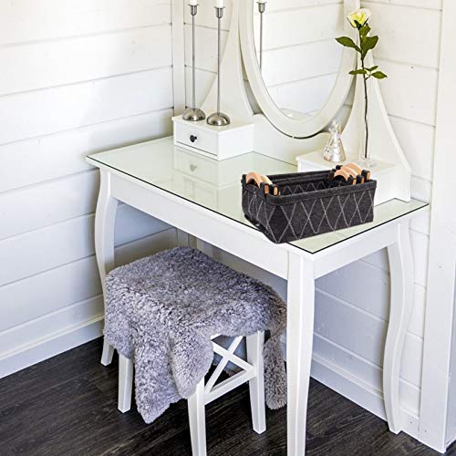 Cabilock Drawer Organizer Collapsible Storage Basket Felt Fabric Baskets Storage Bins Organizer Boxes Containers for Underwear Socks Bra Towel Toiletry Storage Basket with Handles 3 Pcs Shelf Bracket