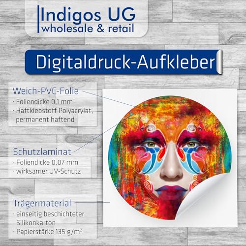INDIGOS UG - Sticker / Bumper / JDM / Die cut - Flag / Banner A-LS200 Zaire - Zaire 30 cm colored - wehend -