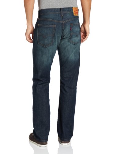 Levi's Men's 514 Straight Fit Cut Jeans (Also Available in Big & Tall), Midnight-Stretch, 34W x 32L