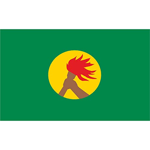 INDIGOS UG - Sticker / Bumper / JDM / Die cut - Flag / Banner A-LS200 Zaire - Zaire 30 cm colored - wehend -