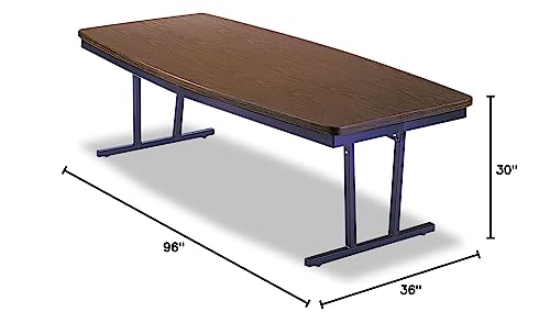 ARC 8' Boat Shaped Conference Table