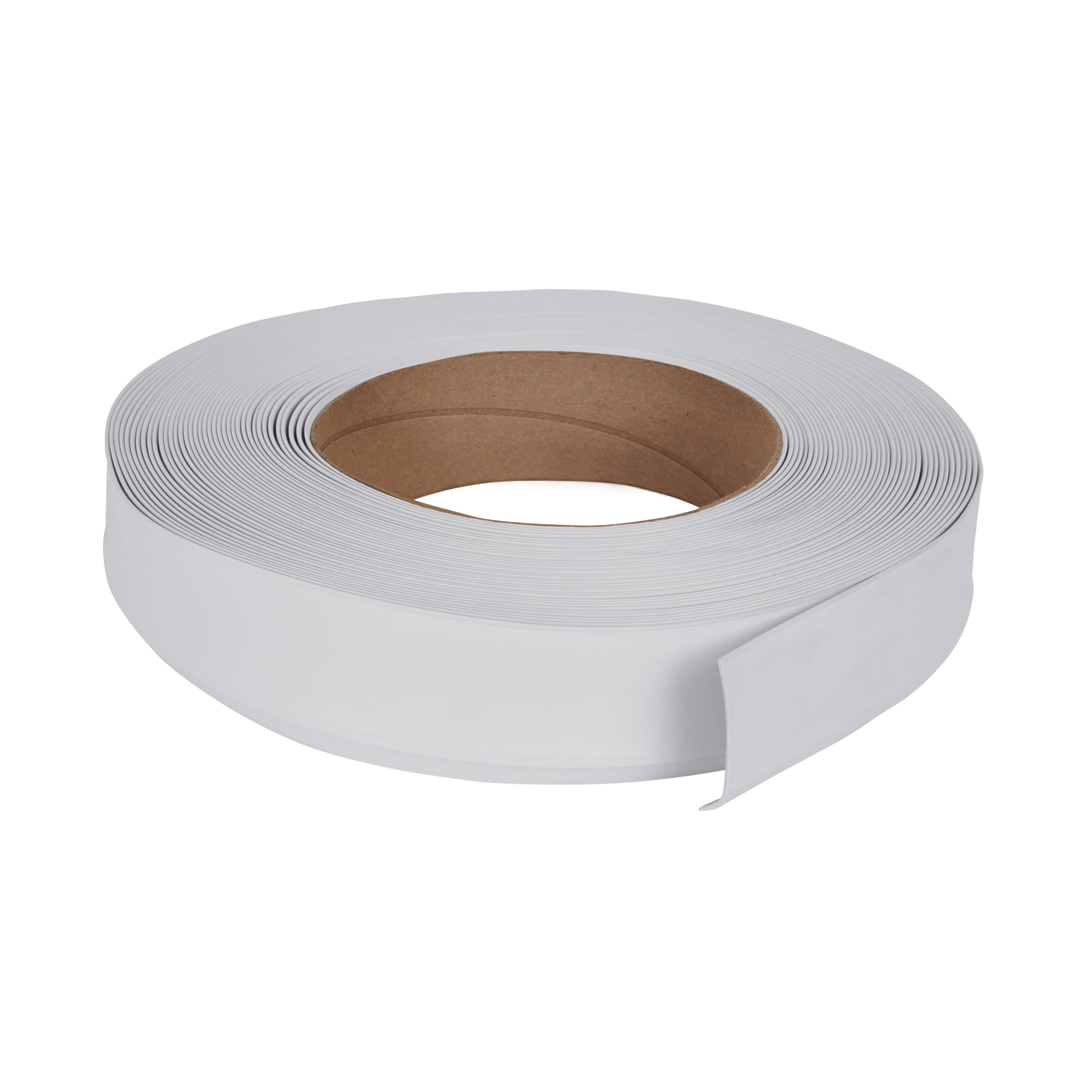 M-D Building Products 75929 2.5-Inch x 120-Feet Dry Back Vinyl Wall Base, Flexible Dry Back Vinyl Trim with Toe - Easy Install Molding Trim for Floors, Baseboards, Bulk Roll, White