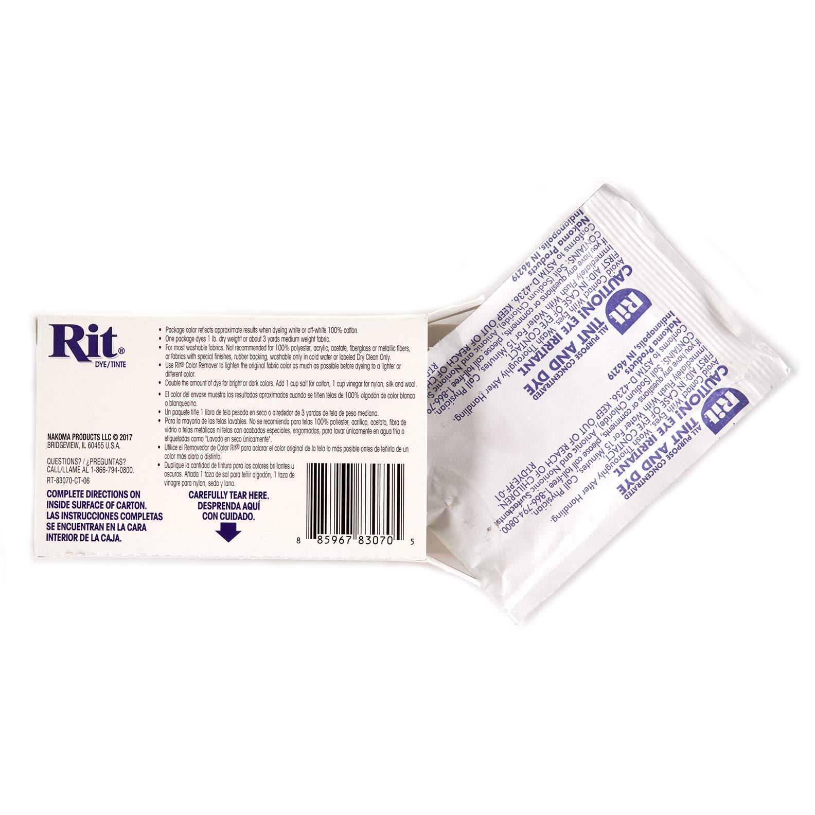 NAKOMA PRODUCTS 0340193 Rit Dye Powder Petal Pink