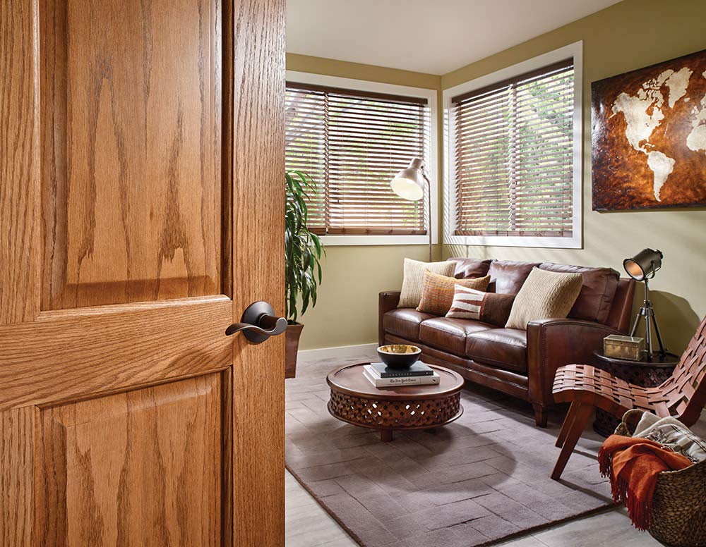 Schlage F170 ACC 622 LH Left Handed Accent Door Lever, One Sided Non-Turning Dummy Door Handle, Matte Black