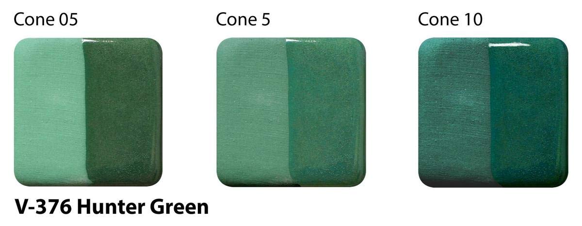 Amaco Lead-Free Velvet Underglaze - Hunter Green, 16 oz
