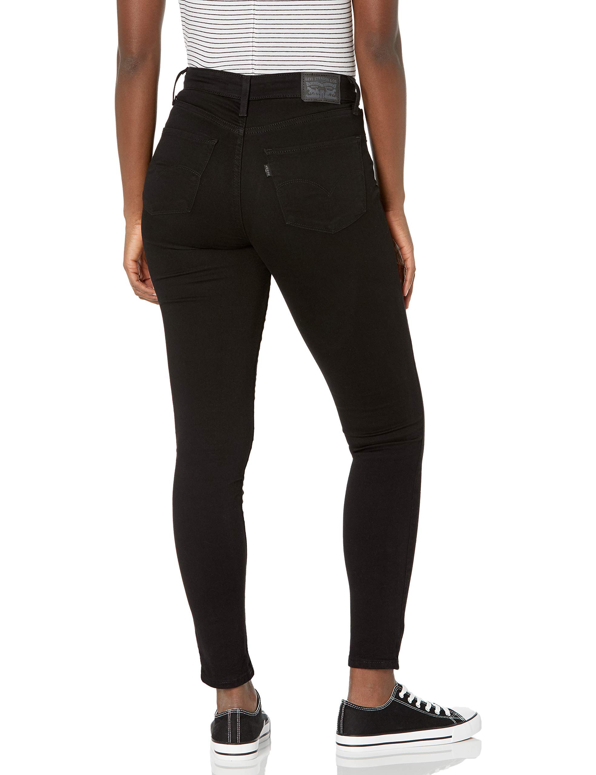 Levi's Women's 721 High Rise Skinny Jeans, Soft Black, 33 (US 16) M