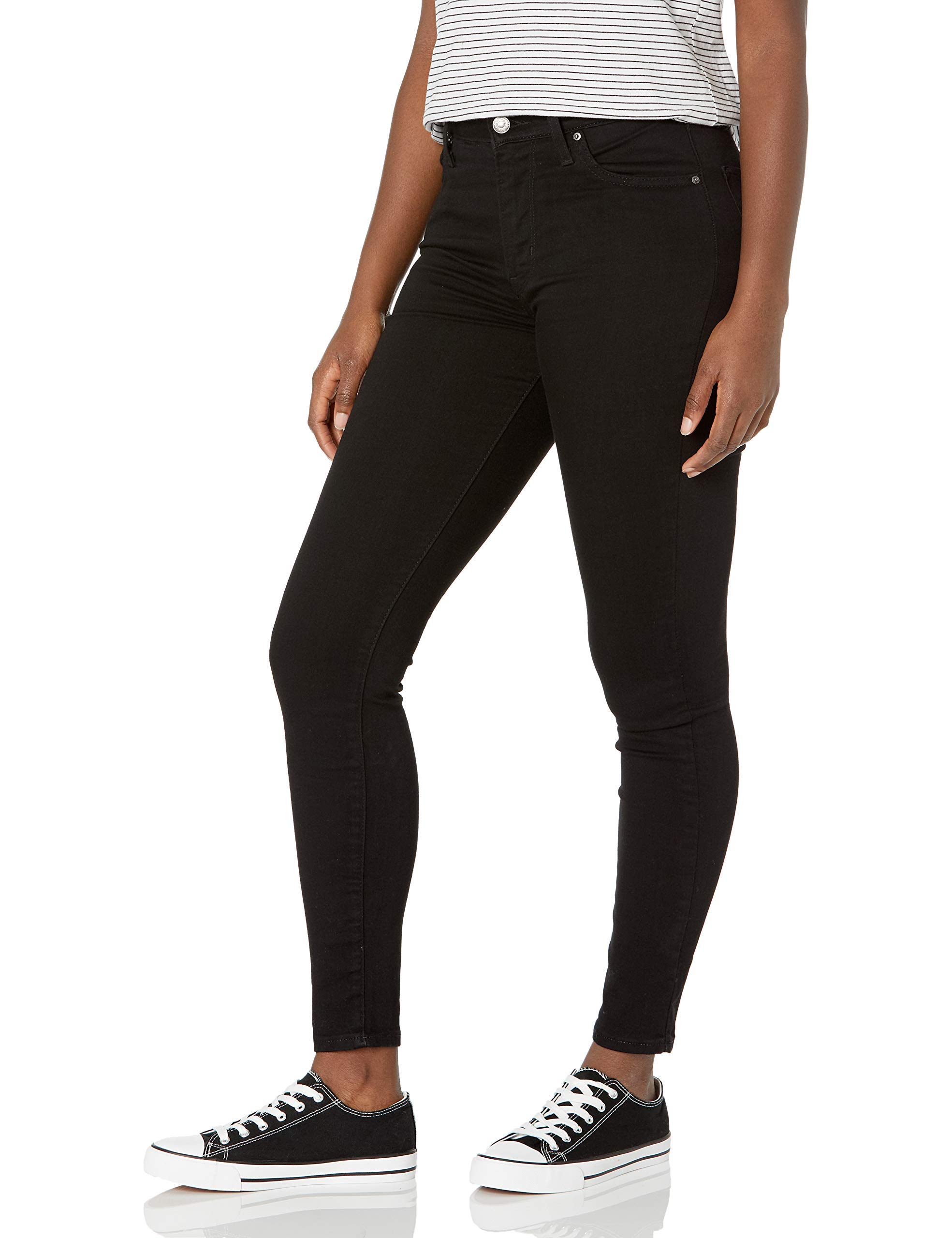 Levi's Women's 721 High Rise Skinny Jeans, Soft Black, 33 (US 16) M