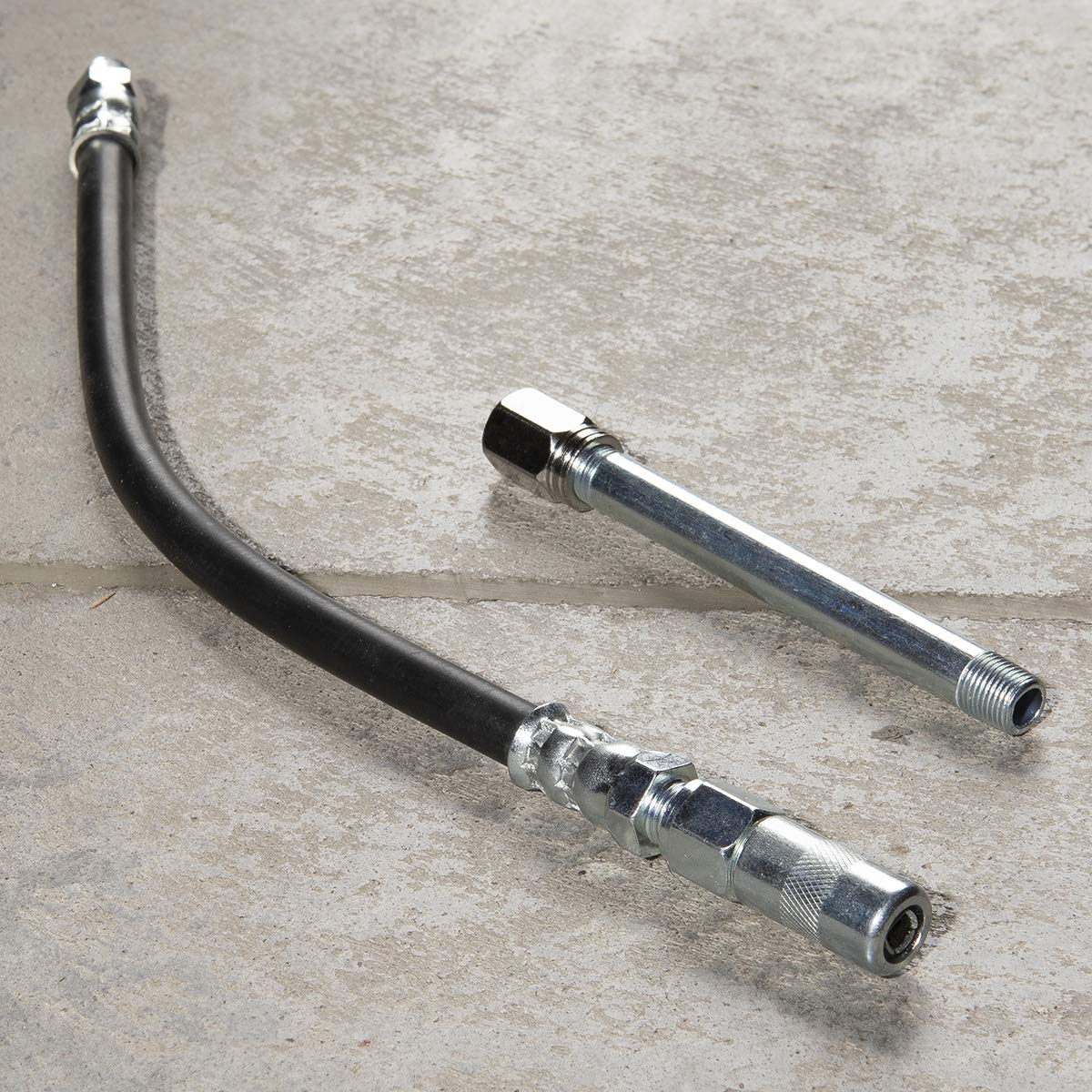 Workforce Mini Grease Gun, for 3 oz. Cartridges, 12 In. Flexible Extension, 4 In. Rigid Extension - L1305