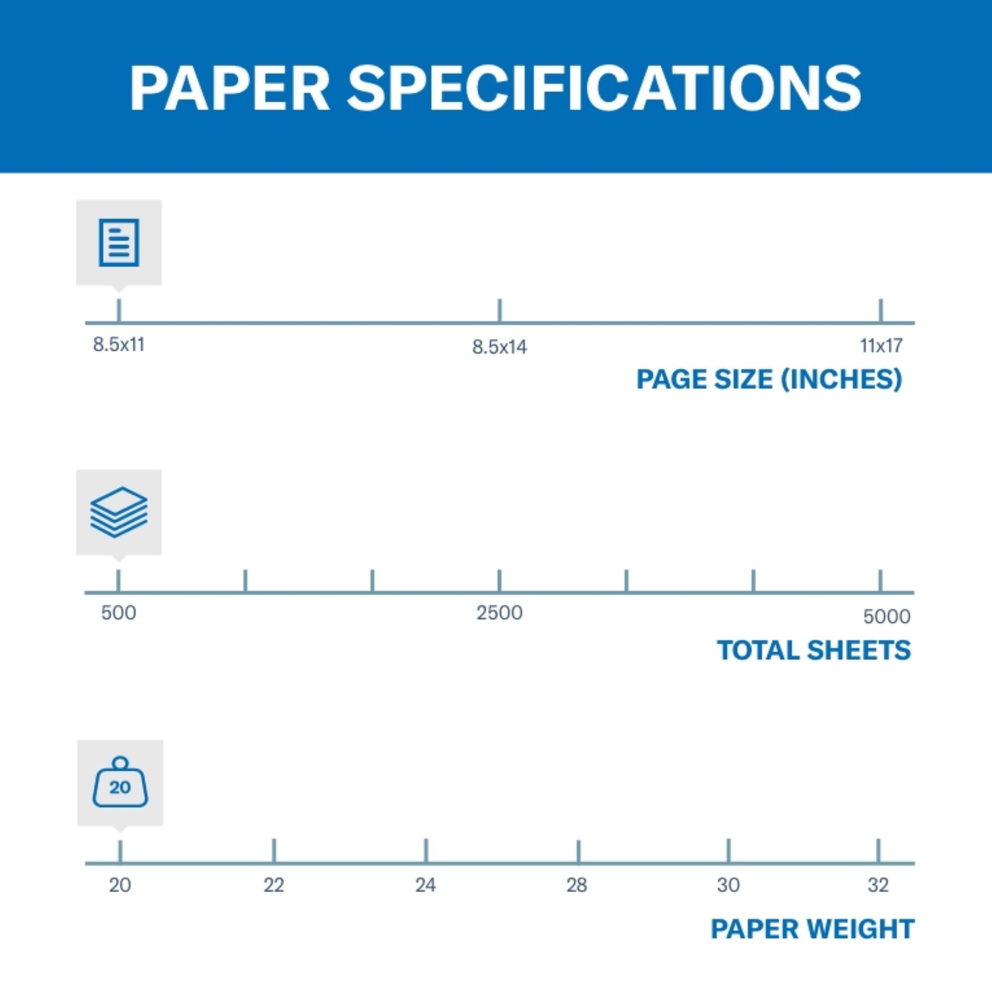 Hammermill Colored Paper, 20 lb Cream Printer Paper, 8.5 x 11-1 Ream (500 Sheets) - Made in the USA, Pastel Paper, 168030R