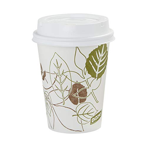 Georgia-Pacific Dixie Paper Hot Coffee Cup, 8 oz, Pathways, 2338PATH, 20 Packs/50 Count per Pack