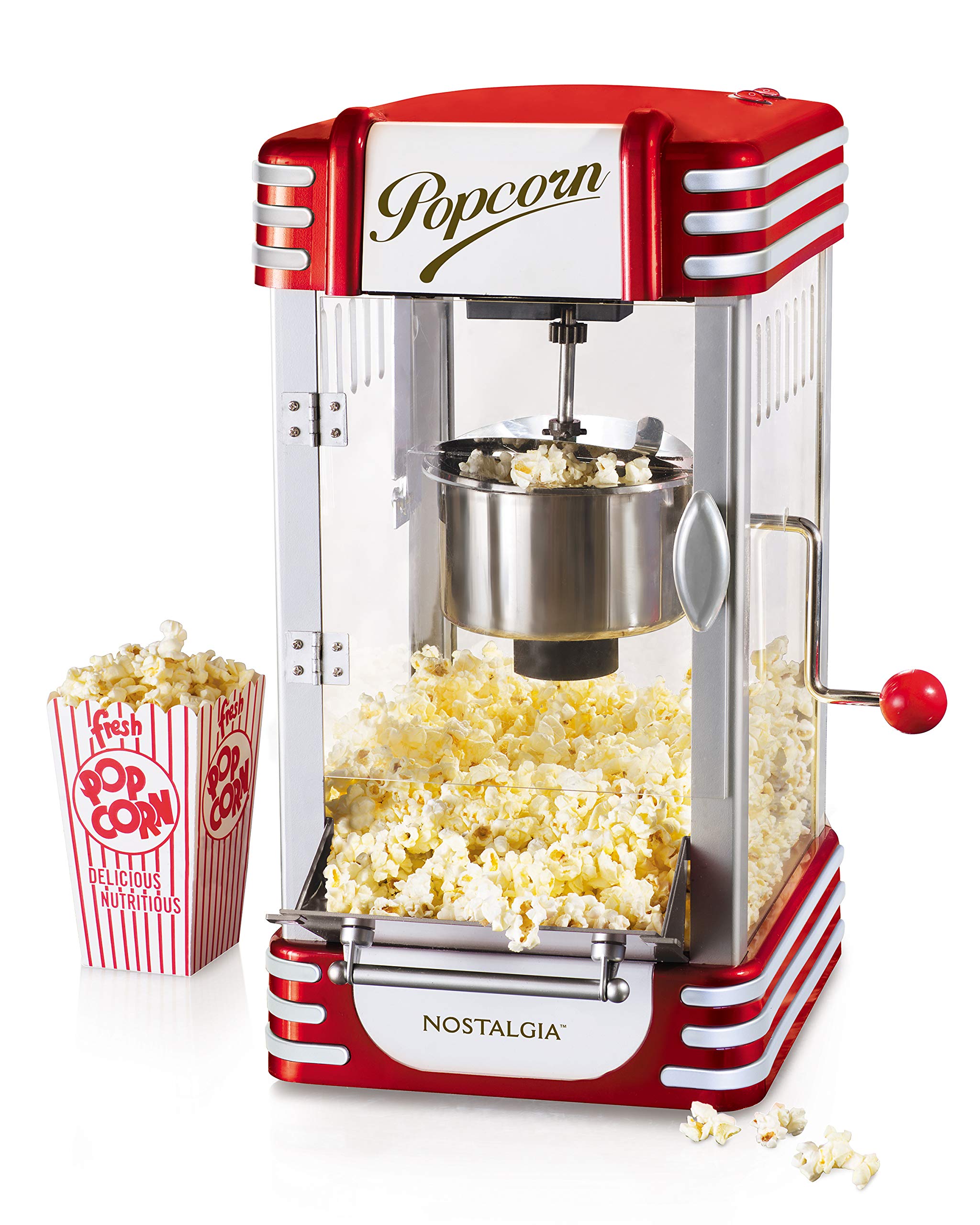 Nostalgia RKP630 Retro 2.5-Ounce Kettle Popcorn Maker