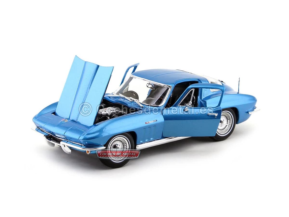 Maisto Die Cast 1:18 Scale 1965 Chevrolet Corvette (Colors May Vary)